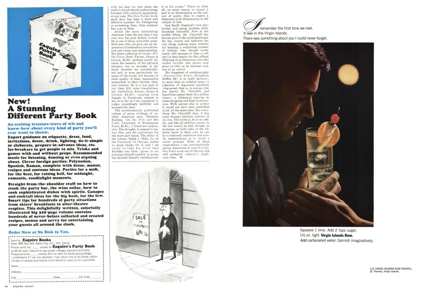 Advertisement: Esquire | Esquire | AUGUST 1965