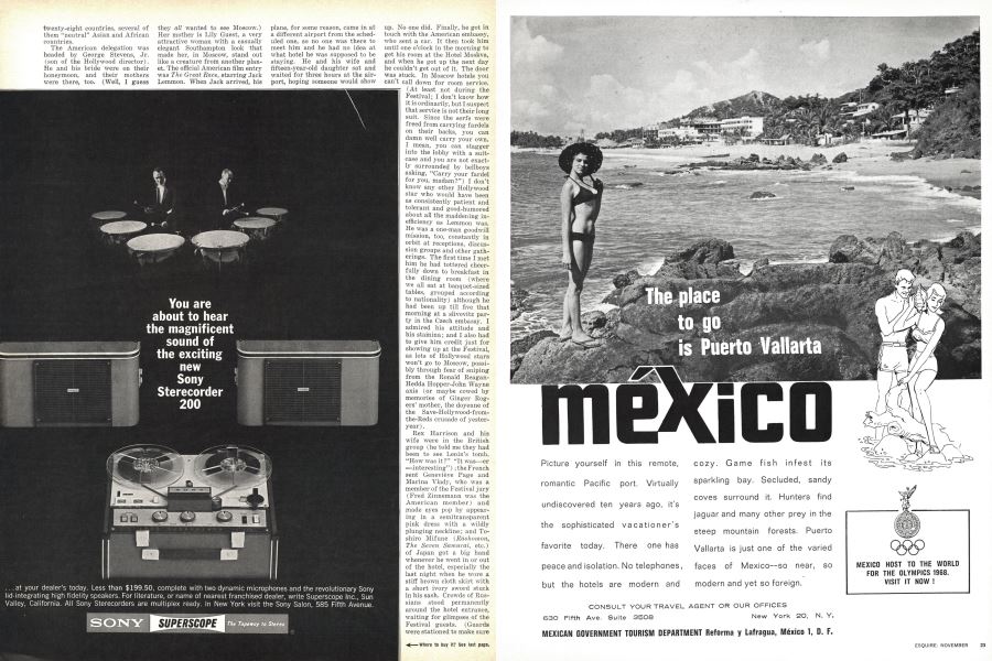 Sony | Esquire | NOVEMBER 1965