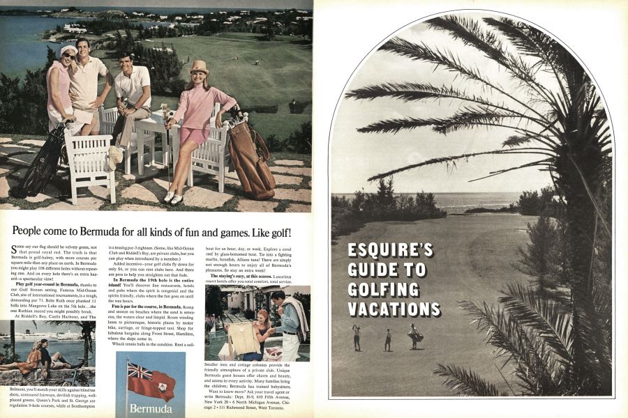 Bermuda | Esquire | NOVEMBER 1965