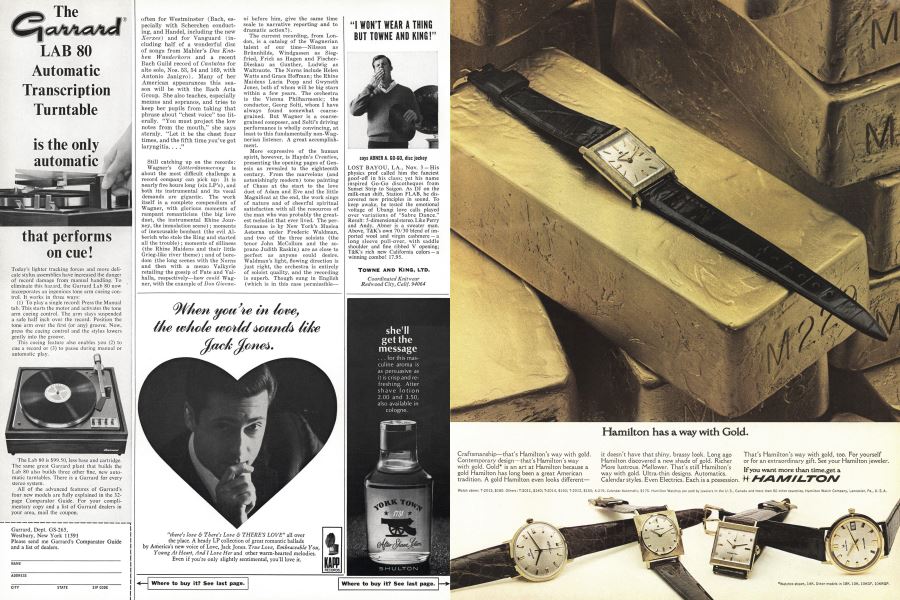 Advertisement | Esquire | NOVEMBER 1965