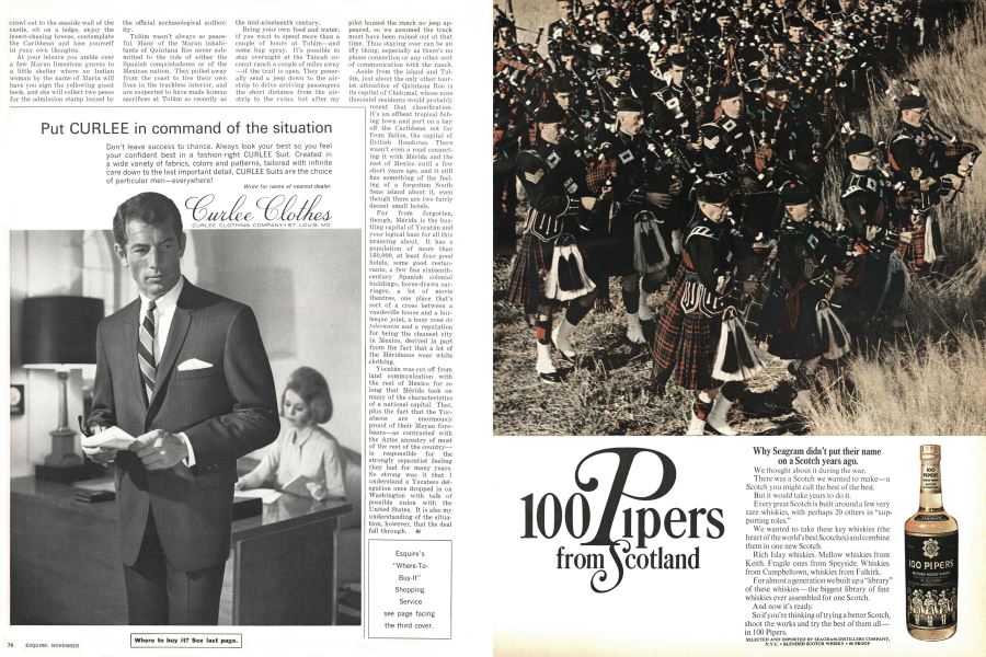 Curlee Clothing Company | Esquire | NOVEMBER 1965