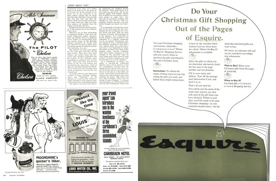 ESQUIRE | Esquire | DECEMBER 1965