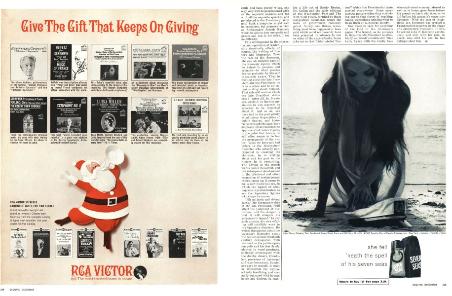 Rayette-Faberge, Inc.: seven seas | Esquire | DECEMBER 1965