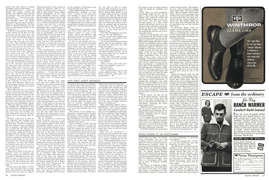 Norm Thompson | Esquire | FEBRUARY 1966