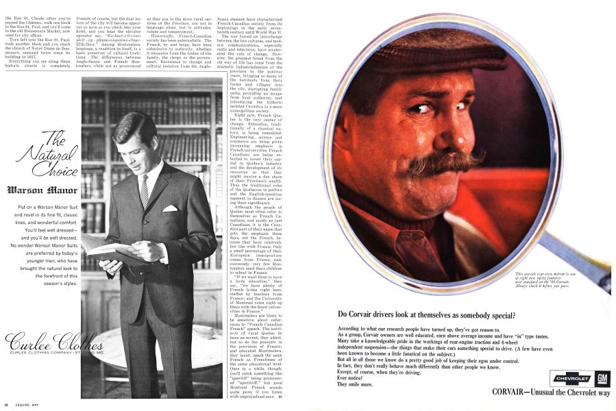 Curlee Clothing Company: Warson Manor | Esquire | MAY 1966