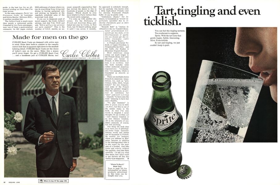 Curlee Clothing Company | Esquire | JUNE 1966
