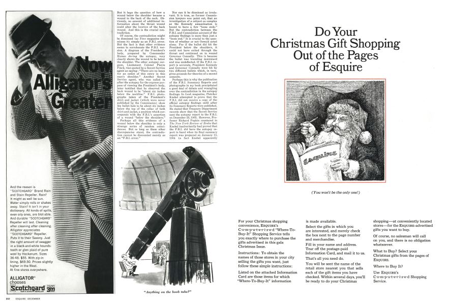 Advertisement: Esquire | Esquire | DECEMBER 1966