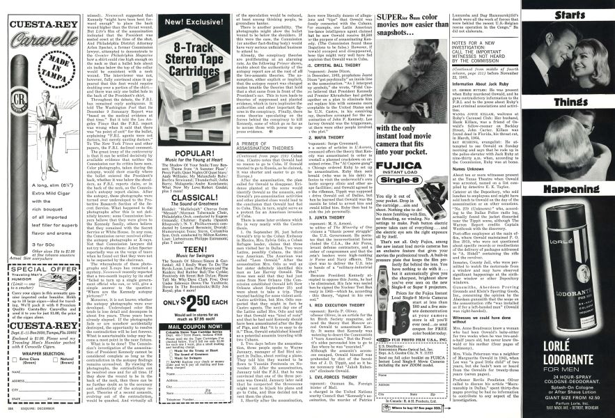 Cuesta-rey: Caravelle | Esquire | DECEMBER 1966