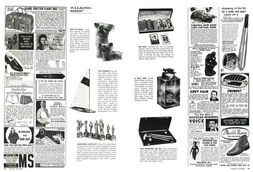 Advertisements | Esquire | DECEMBER 1966