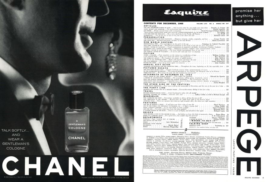 Masthead | Esquire | DECEMBER 1966