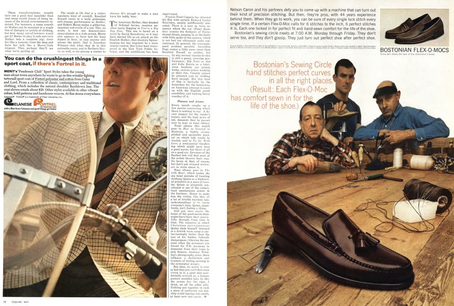 Bostonian Shoes: Flex-o-mocs | Esquire | MAY 1967