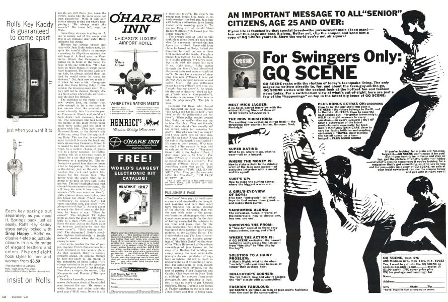 Advertisement: Rolfs Key Kaddy | Esquire | MAY 1967