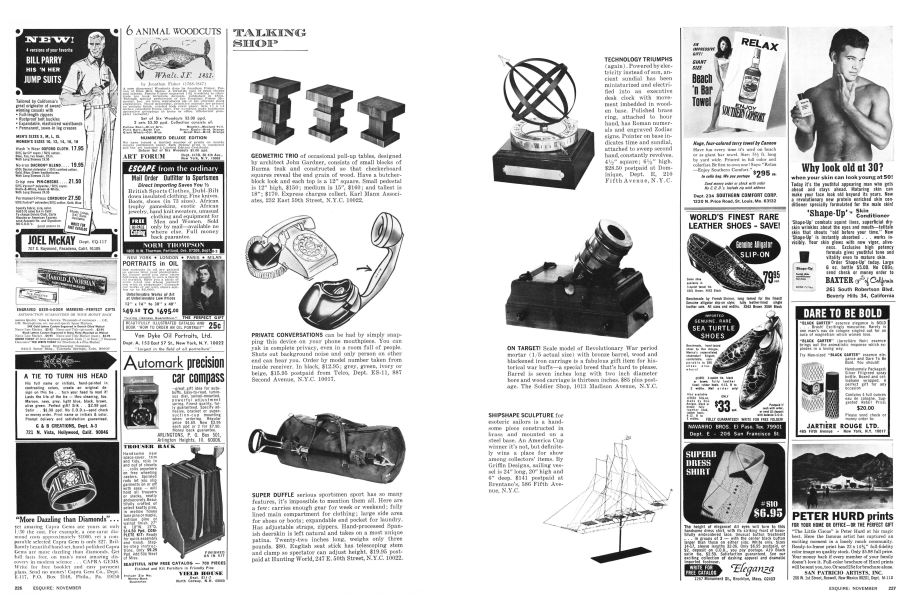 Advertisements | Esquire | NOVEMBER 1967