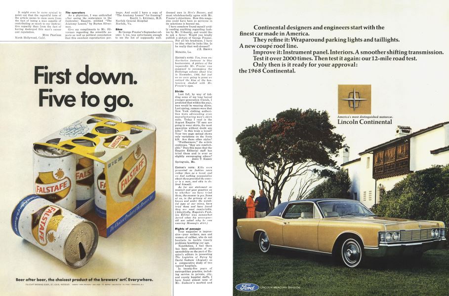 Ford | Esquire | NOVEMBER 1967
