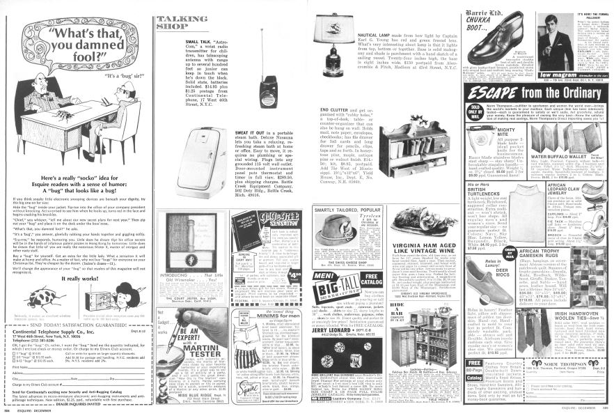 Advertisements | Esquire | DECEMBER 1967