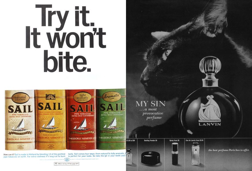 Advertisement: Sail | Esquire | DECEMBER 1967