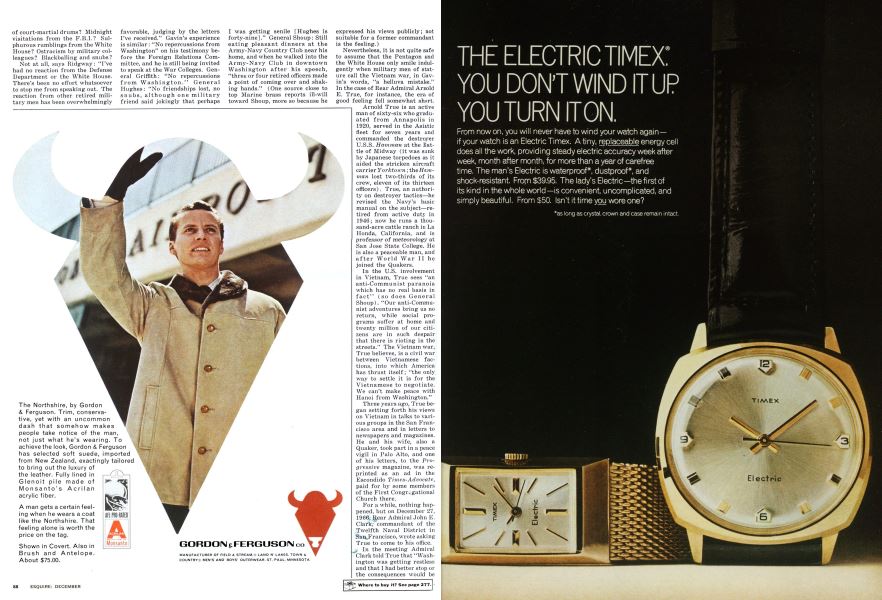 Advertisement: Timex | Esquire | DECEMBER 1967