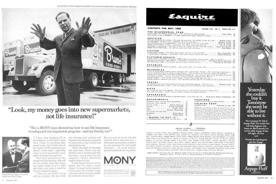Mony | Esquire | MAY 1968