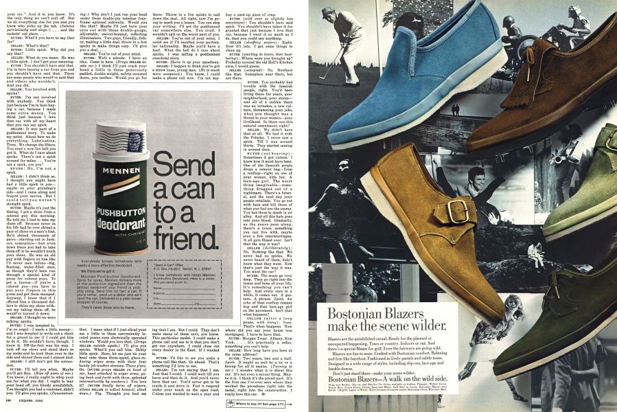 Bostonian Shoes: Bostonian Blazers | Esquire | JUNE 1968