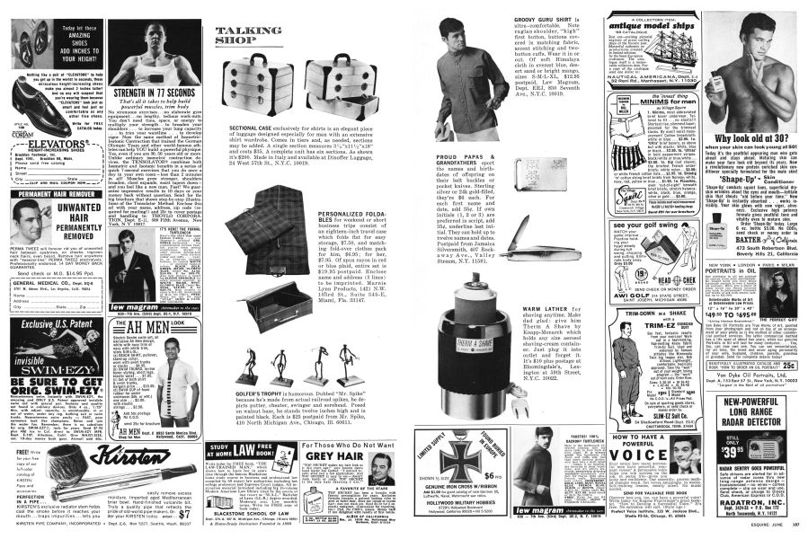 Advertisements | Esquire | JUNE 1968