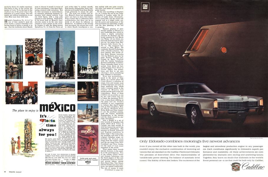 GM: Cadillac | Esquire | AUGUST 1968