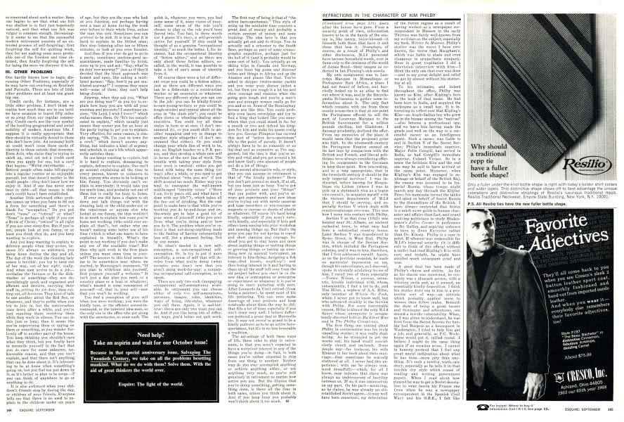 Resilio | Esquire | SEPTEMBER 1968
