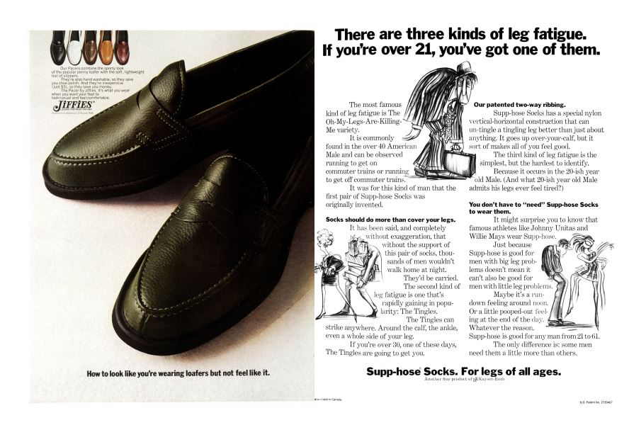 Supp-hose | Esquire | OCTOBER 1968