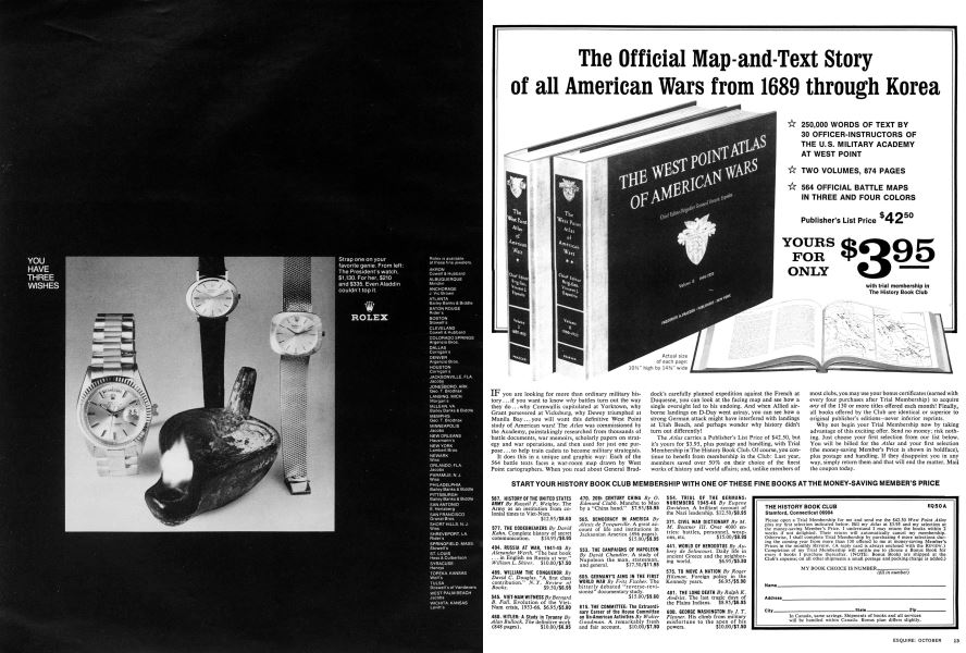 THE HISTORY BOOK CLUB | Esquire | OCTOBER 1968