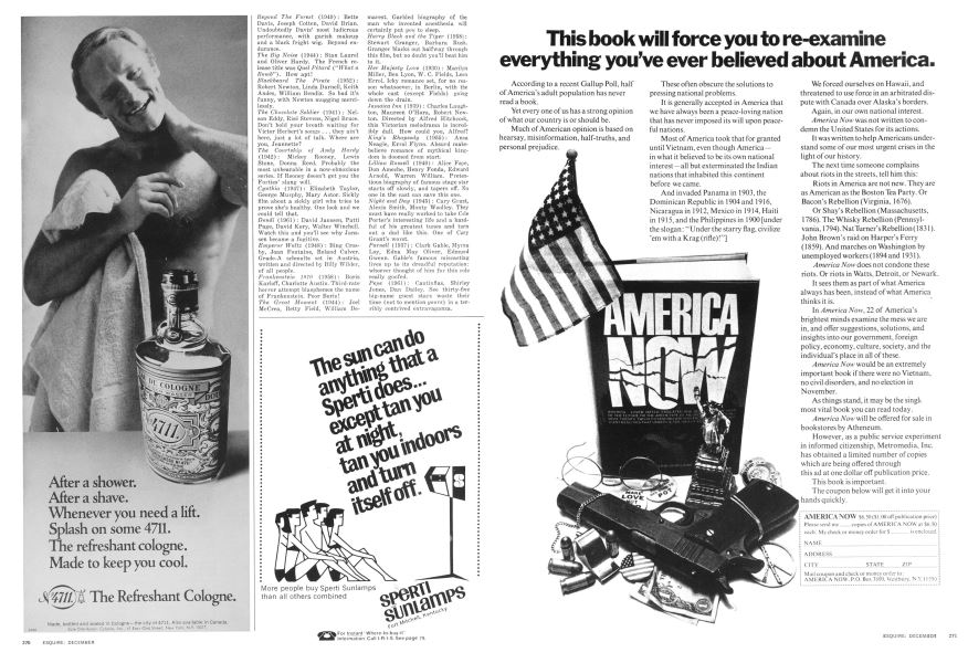 Advertisement | Esquire | DECEMBER 1968