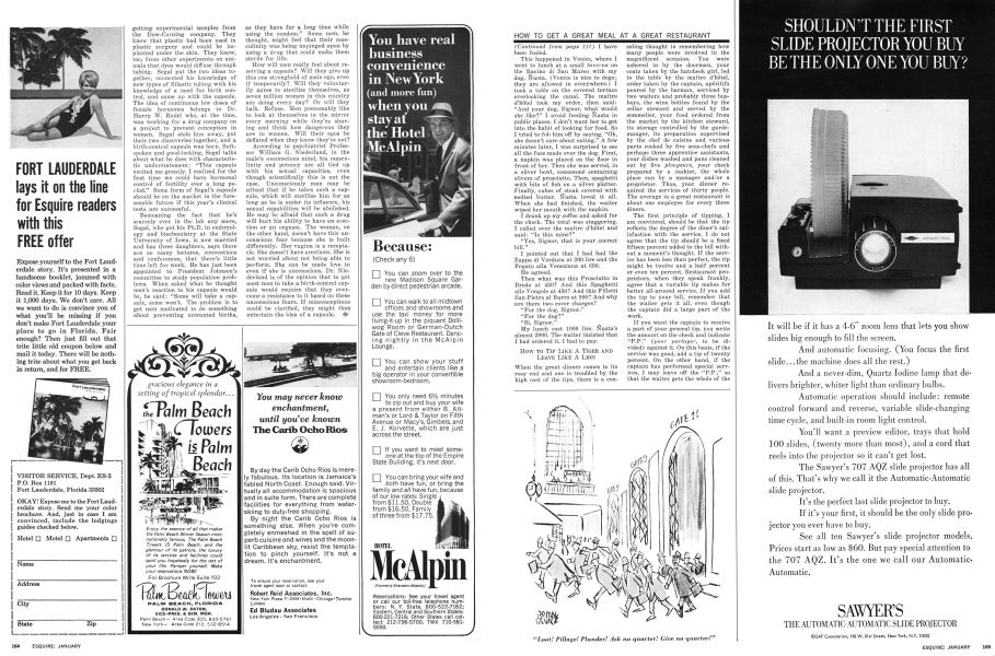 Hotel Mcalpin | Esquire | JANUARY 1969