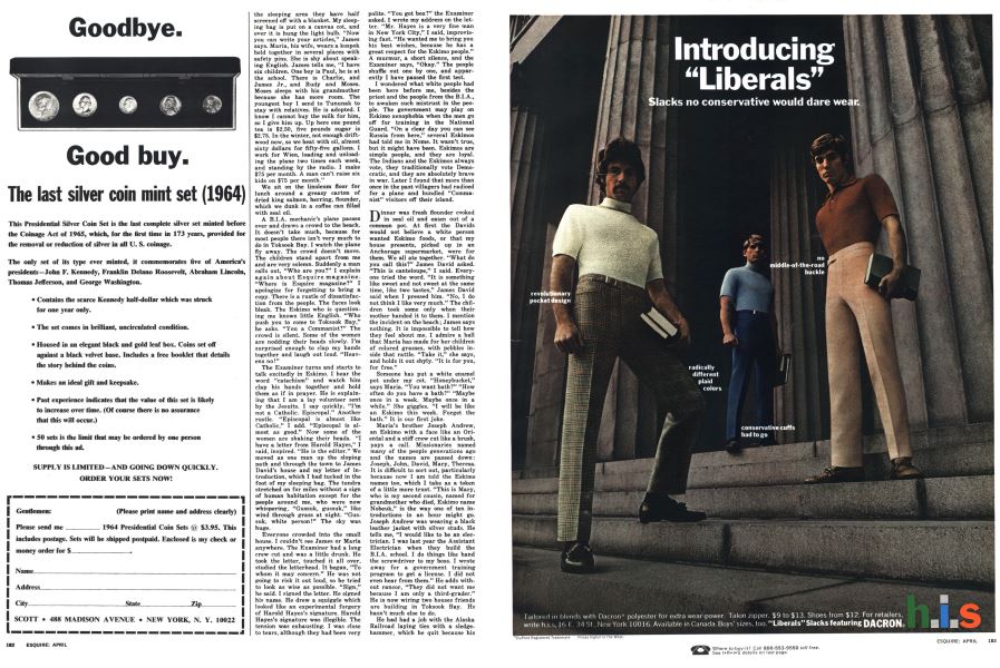 Advertisement | Esquire | APRIL 1969