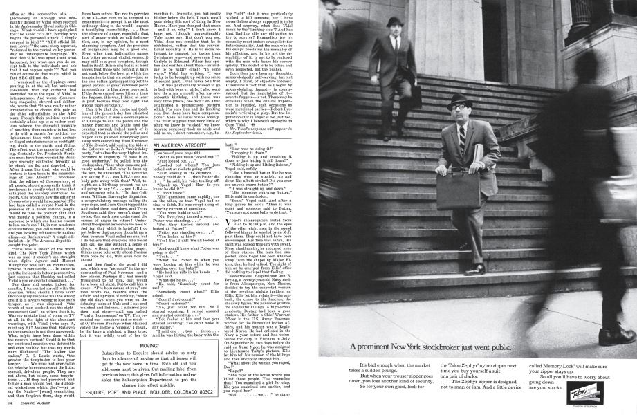 Advertisement: Esquire | Esquire | AUGUST 1969