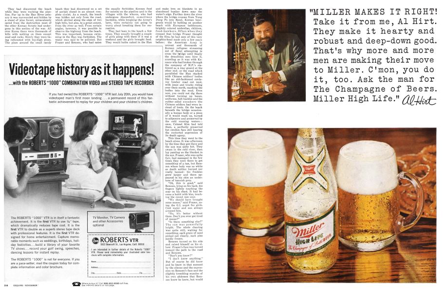 Advertisement: Miller High Life | Esquire | NOVEMBER 1969
