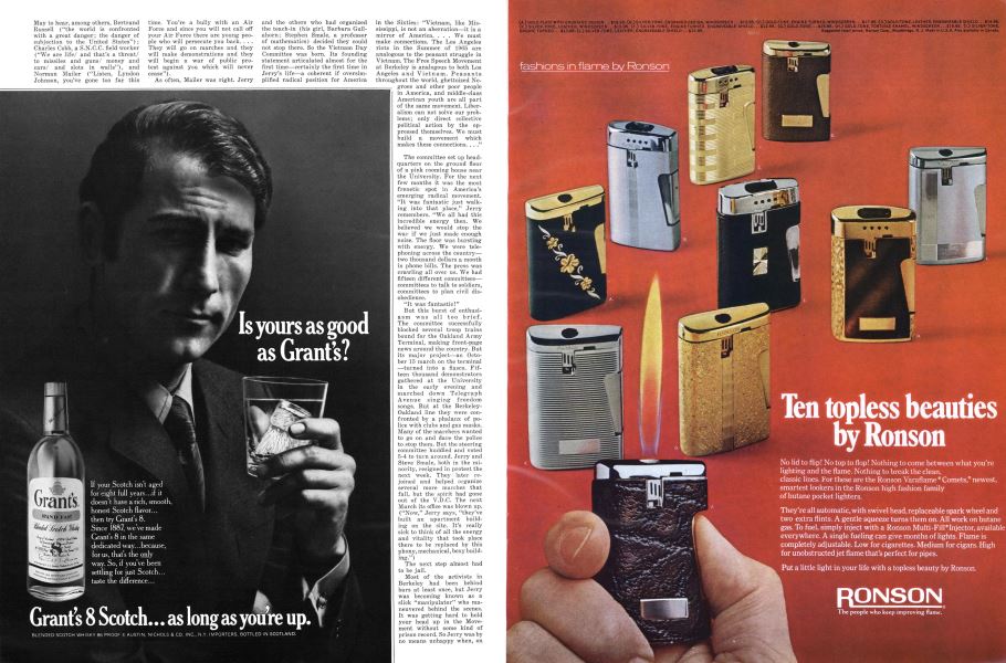 Ronson: Ronson Varaflame | Esquire | NOVEMBER 1969