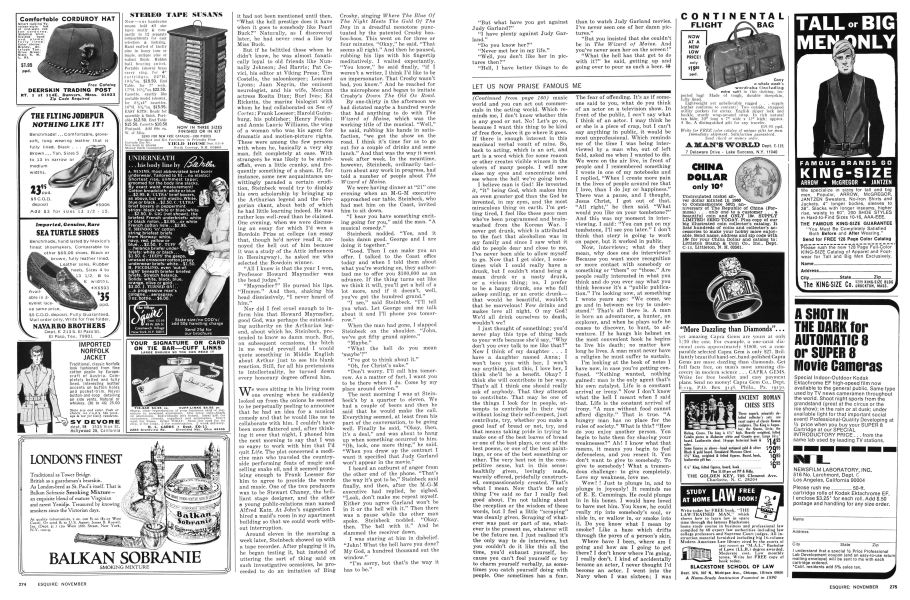 Advertisements | Esquire | NOVEMBER 1969