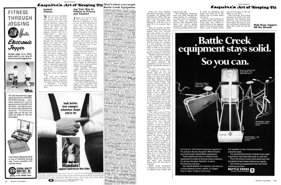 Advertisement | Esquire | NOVEMBER 1969