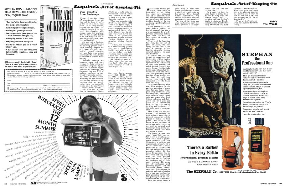 Advertisement | Esquire | NOVEMBER 1969