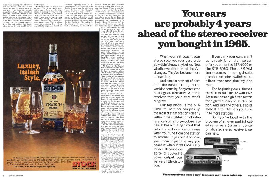 Sony | Esquire | NOVEMBER 1969