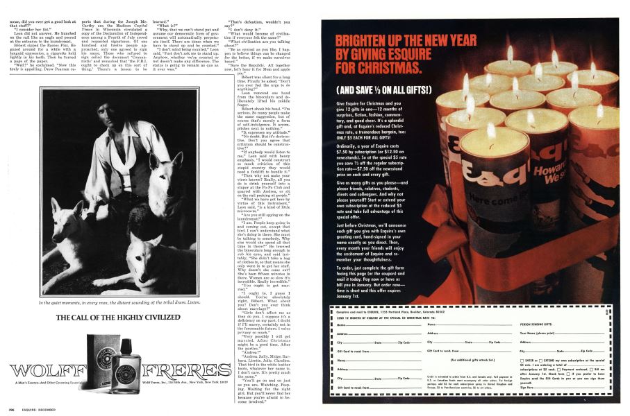 Advertisement: ESQUIRE | Esquire | DECEMBER 1969