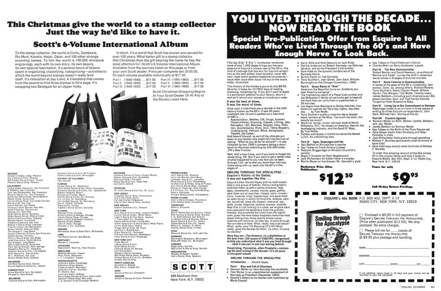 SCOT T | Esquire | DECEMBER 1969