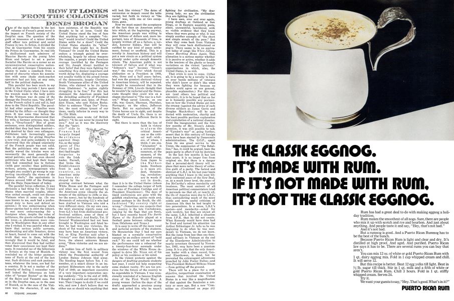 Puerto Rican Rum | Esquire | JANUARY 1970