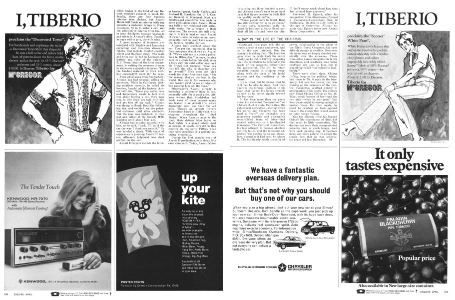 POSTER PRINTS | Esquire | APRIL 1970