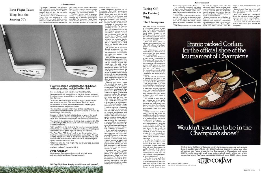 Advertisement | Esquire | APRIL 1970