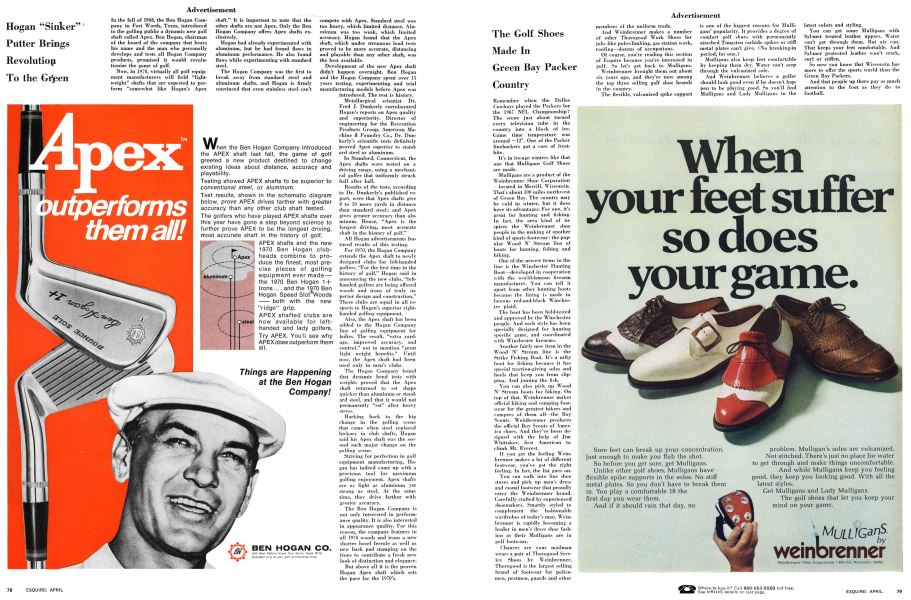 BEN HOGAN CO APEX Esquire APRIL 1970 ben-hogan-co-apex-esquire-april-1970