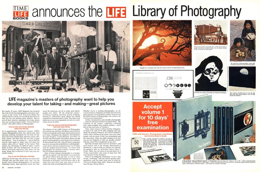 TIME-LIFE BOOKS | Esquire | OCTOBER 1970