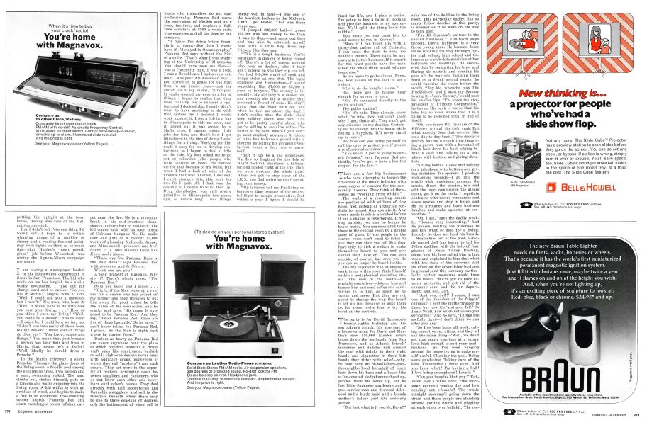 Braun North America | Esquire | DECEMBER 1970