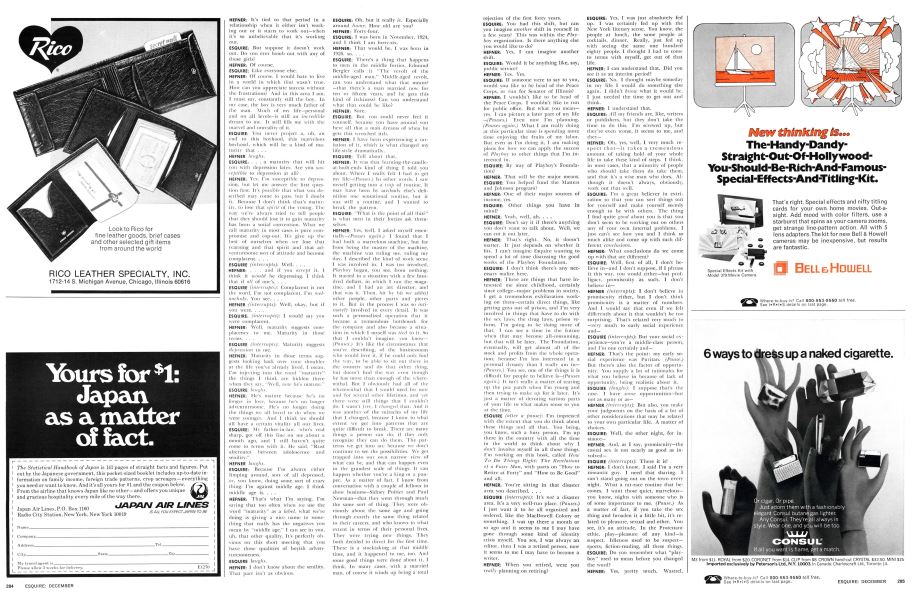 Advertisement | Esquire | DECEMBER 1970