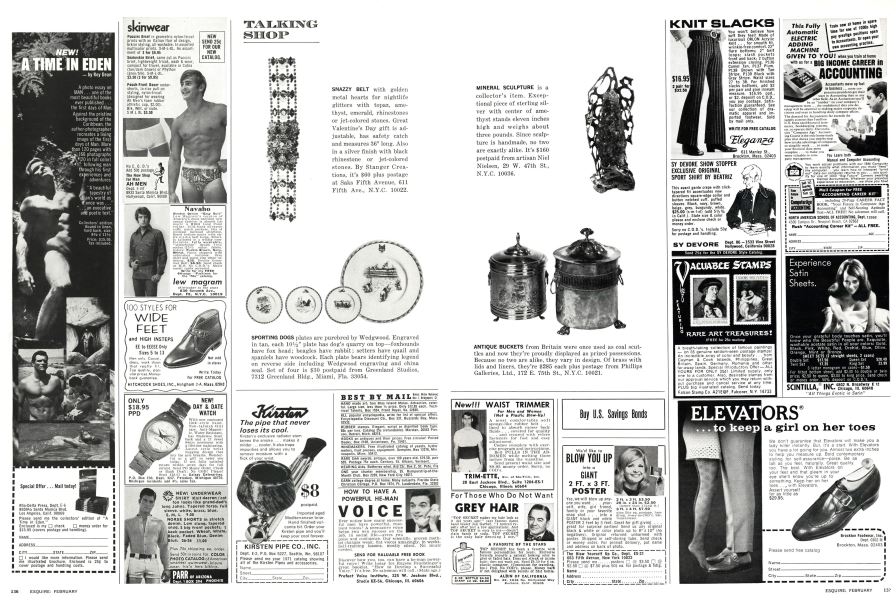 Advertisements | Esquire | FEBRUARY 1971