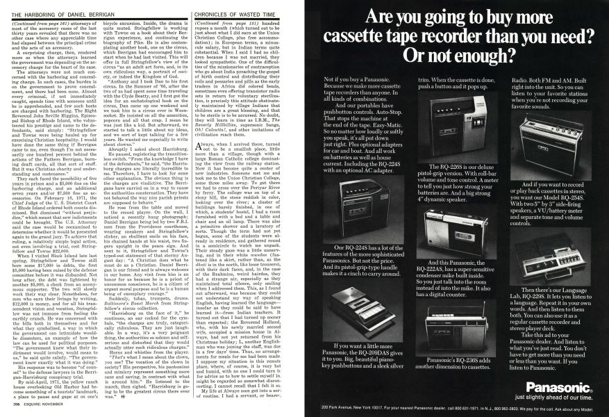 Panasonic | Esquire | NOVEMBER 1971