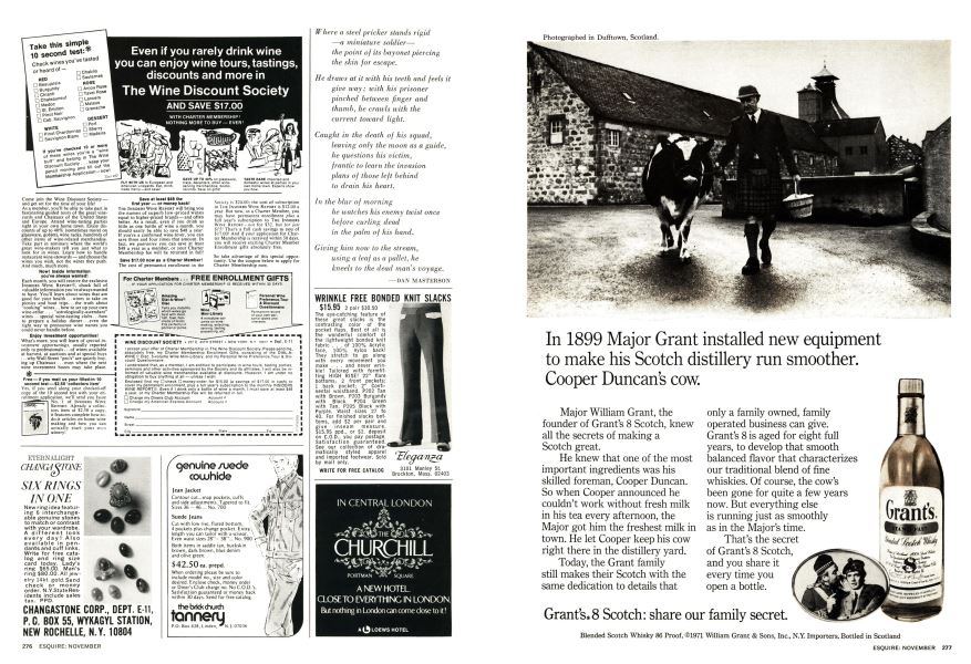 Advertisements | Esquire | NOVEMBER 1971